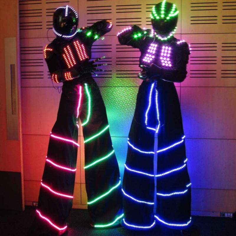 AFROBOT LED STILT WALKERS – AfrodizzyActs Entertainment